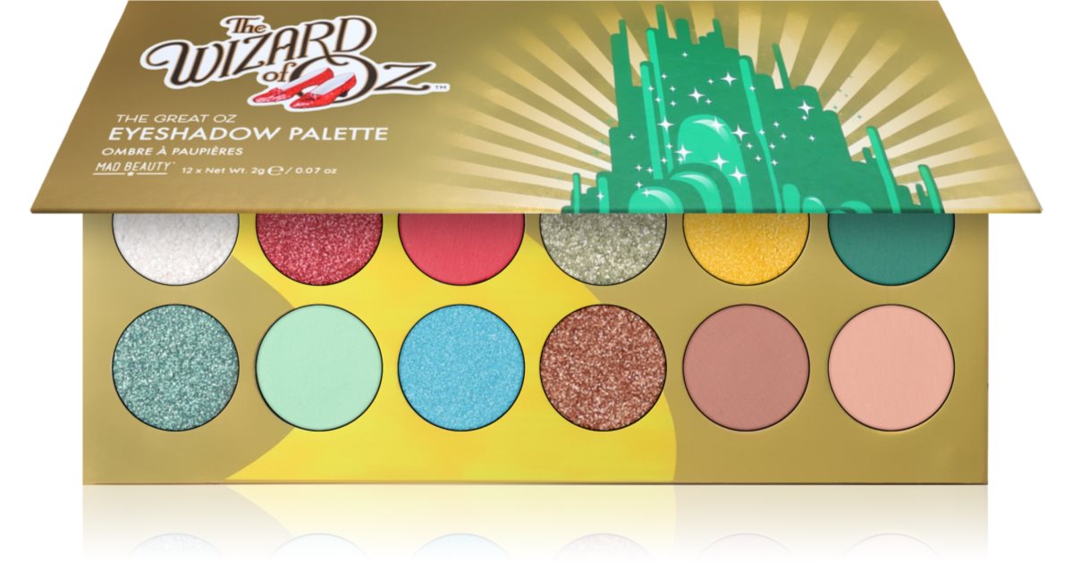 Mad Beauty Wizard of Oz paleta cieni do powiek