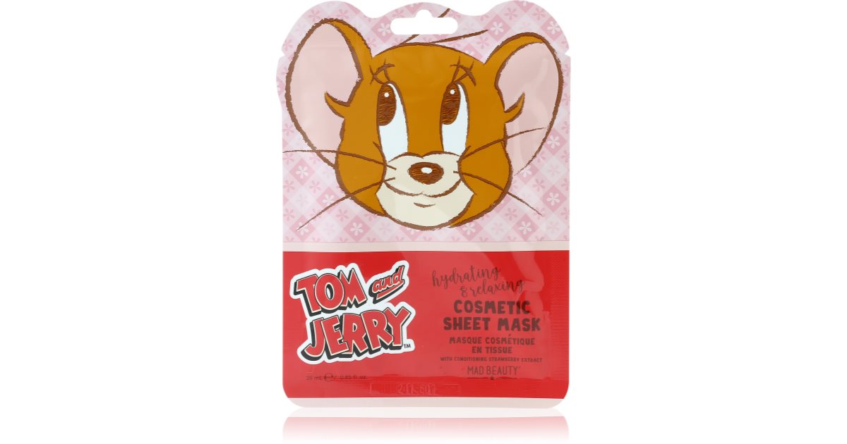 Mad Beauty Tom & Jerry Sheet Mask - Jerry | Livrare rapida! | Notino.ro
