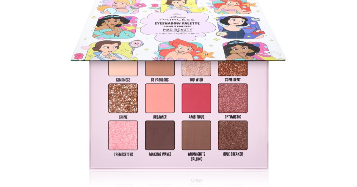 Mad Beauty Disney Princess Express Yourself paleta cieni do powiek