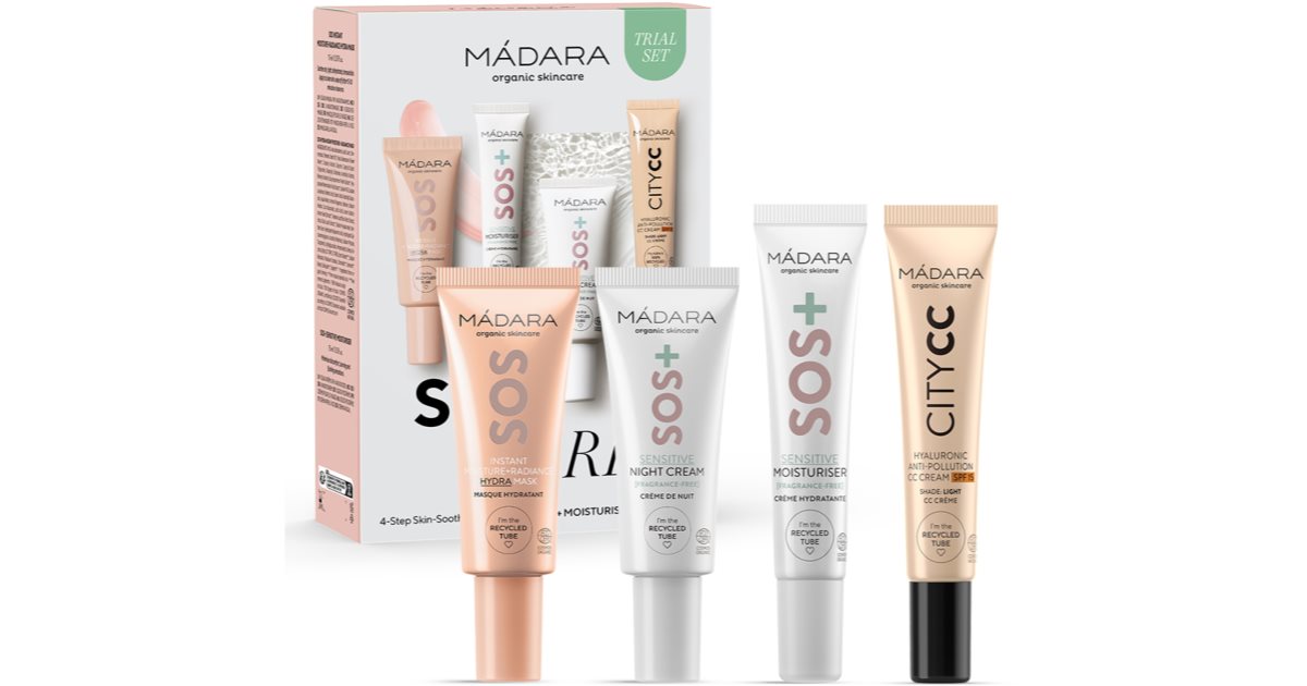 MÁDARA SOS Care Gift Set for the face shade Light | notino.ie