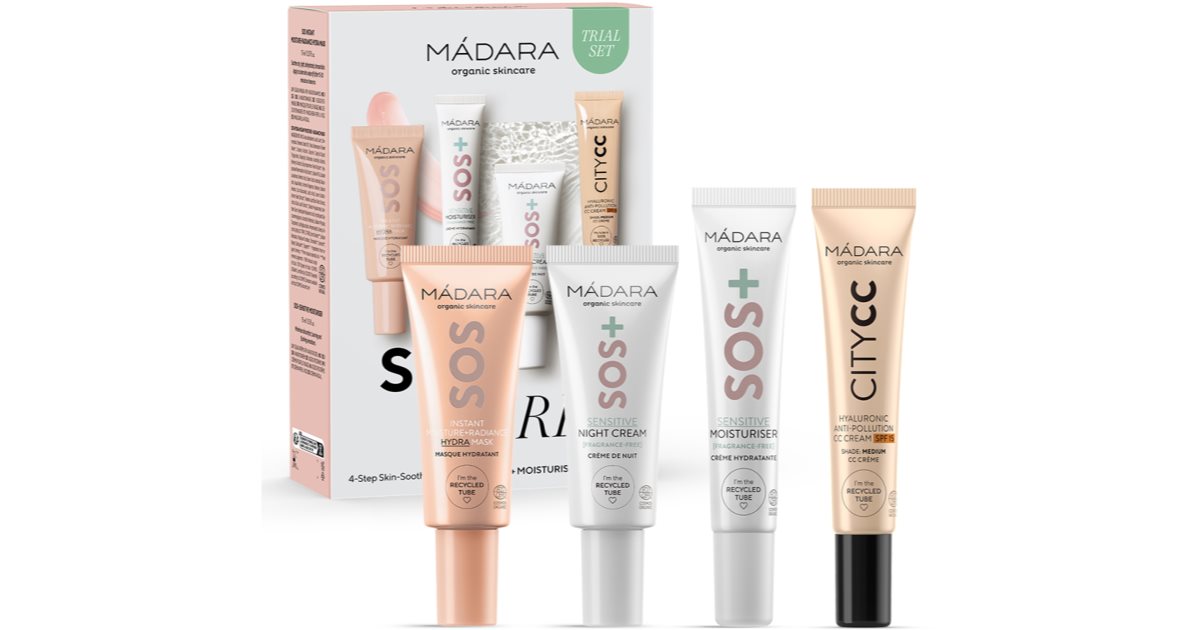 MÁDARA SOS Care Gift Set for the face shade Medium | notino.ie