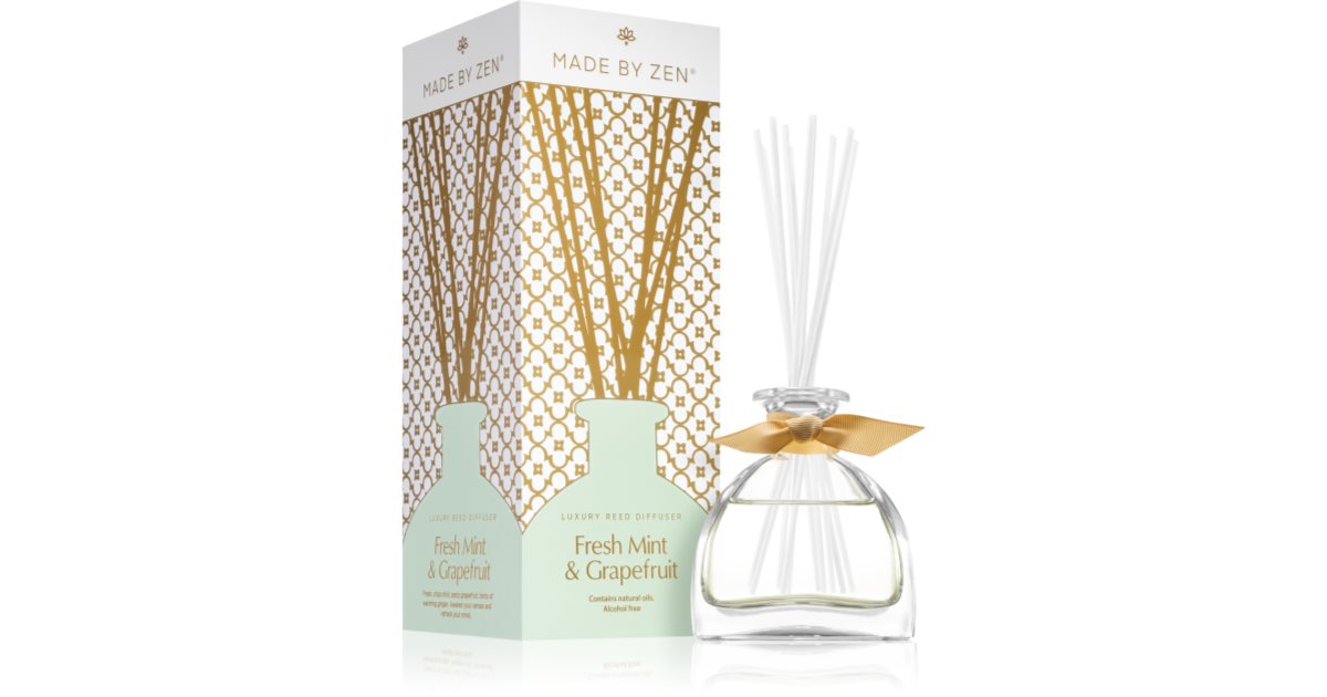 MADE BY ZEN Fresh Mint & Grapefruit Aroma Diffuser mit Füllung