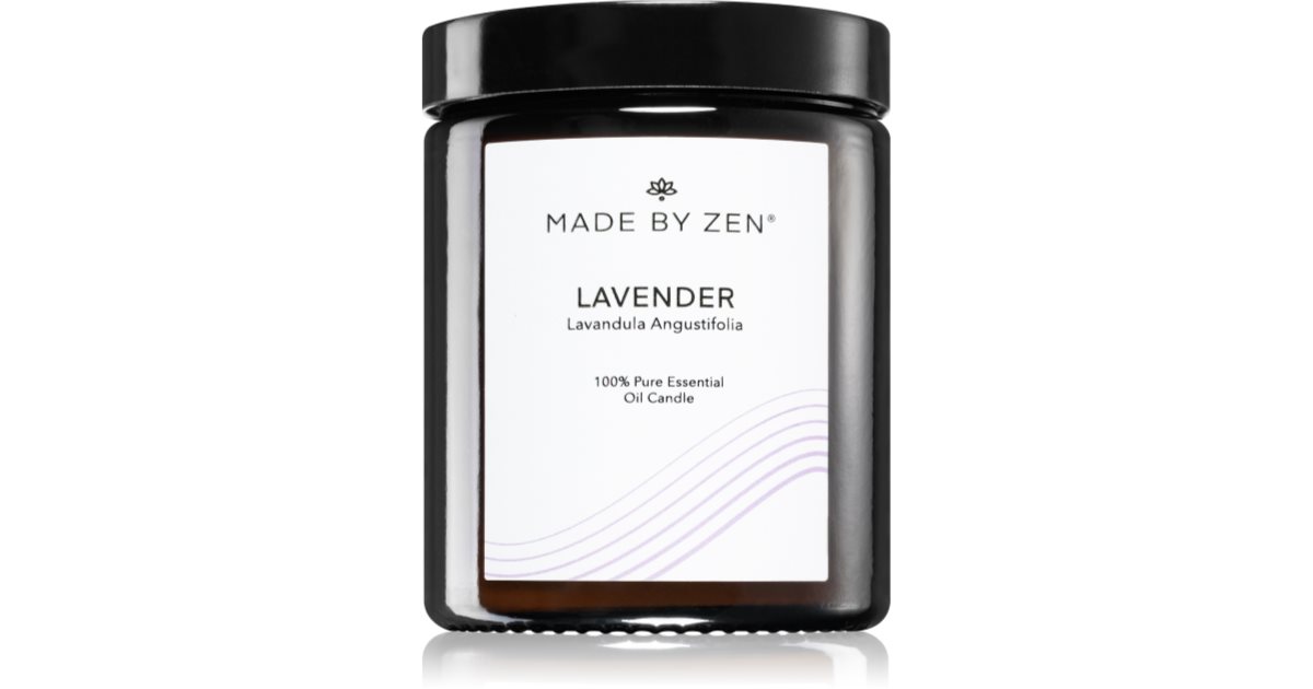 MADE BY ZEN Lavender ароматна свещ | Аромати за дома MADE BY ZEN ...