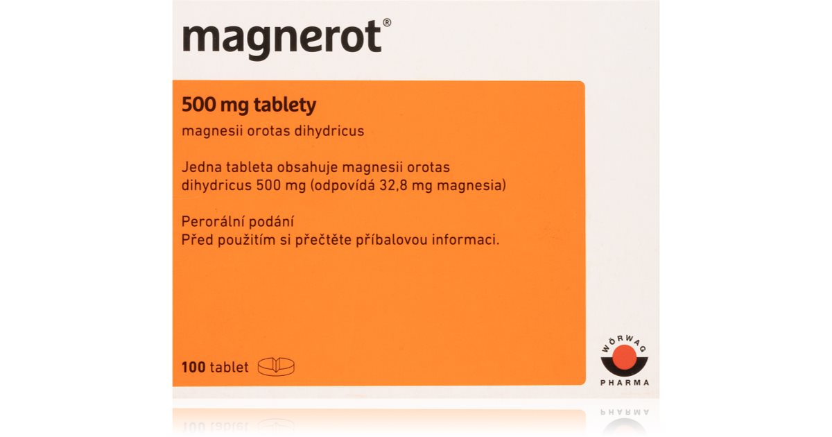 Magnerot Magnerot 500mg I tablety | notino.cz