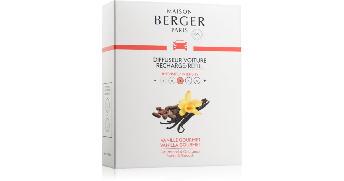 Maison Berger Paris Car Vanilla Gourmet Autoduft Ersatzfüllung