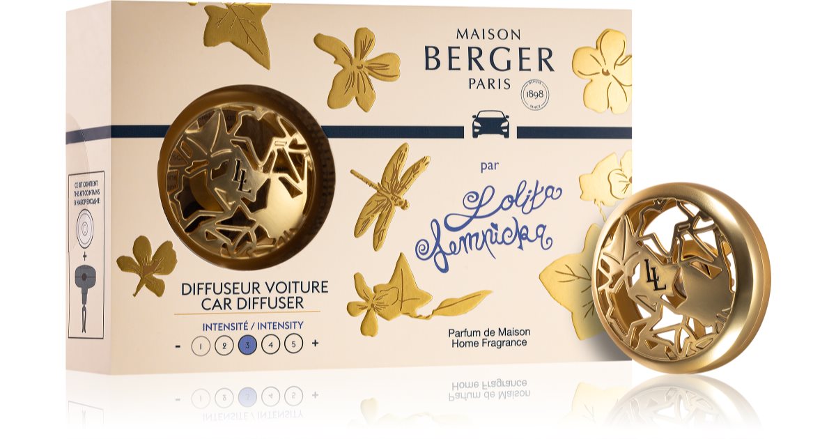 Maison Berger Paris Lolita Lempicka deodorante per auto clip (Gold ...