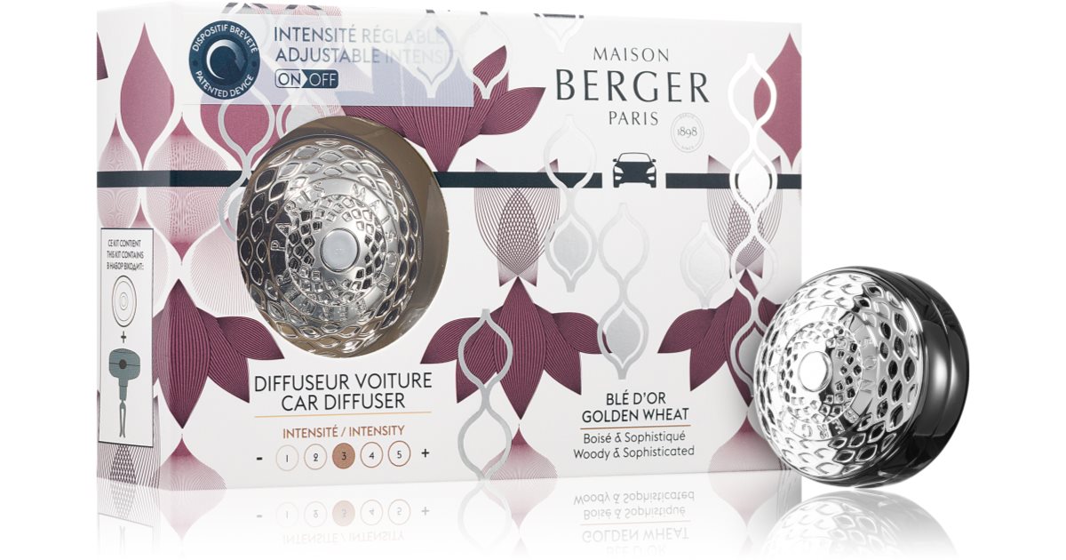 Maison Berger Paris Quintessence Golden Wheat vůně do auta | notino.cz