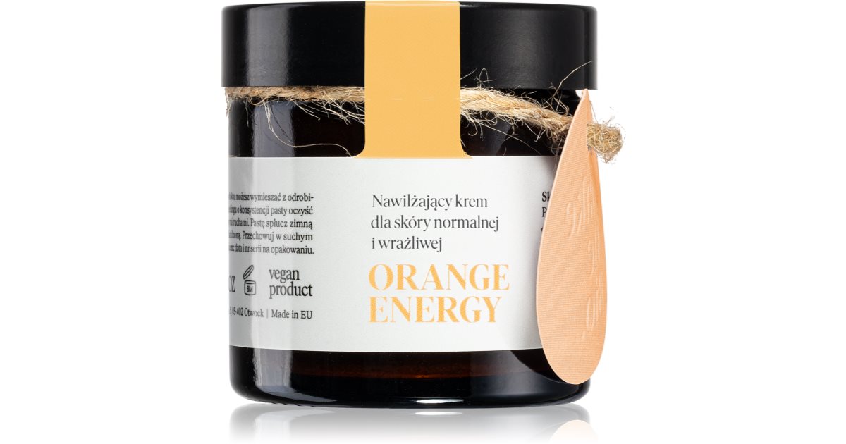 Make Me BIO Orange Energy crème hydratante pour peaux normales à ...