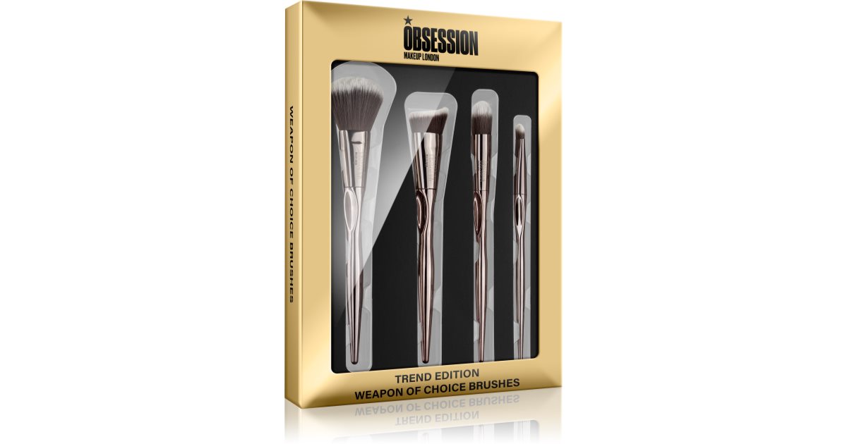 Makeup Obsession Weapon Of Choice Brushes Brush Set (for Face) for ...