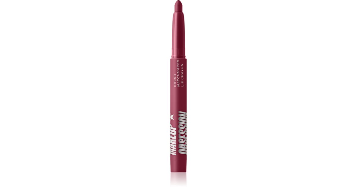 Makeup Obsession Matchmaker highly pigmented creamy lipstick with matt ...