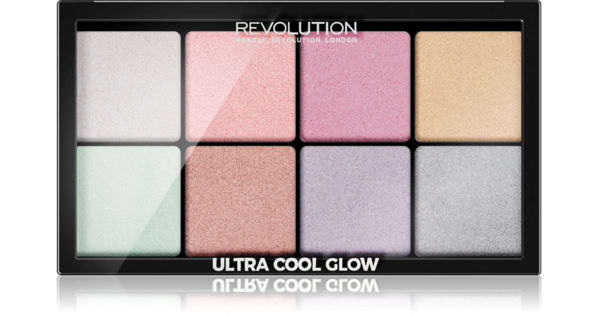 Makeup Revolution Ultra Cool Glow Highlight Palette | notino.nl