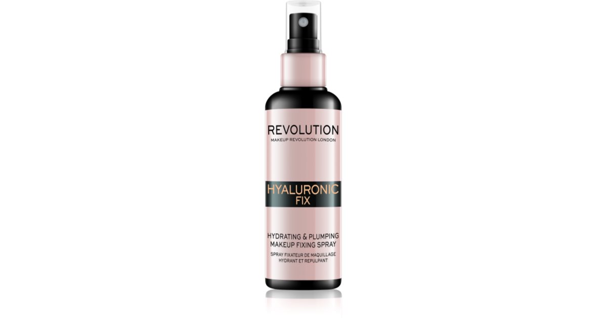Revolution Hyaluronic Fix Hydrating & Plumping spray fixador de ...
