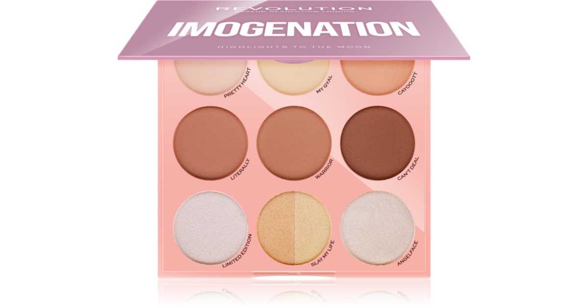 Makeup Revolution Imogenation paleta za konture obraza | notino.si