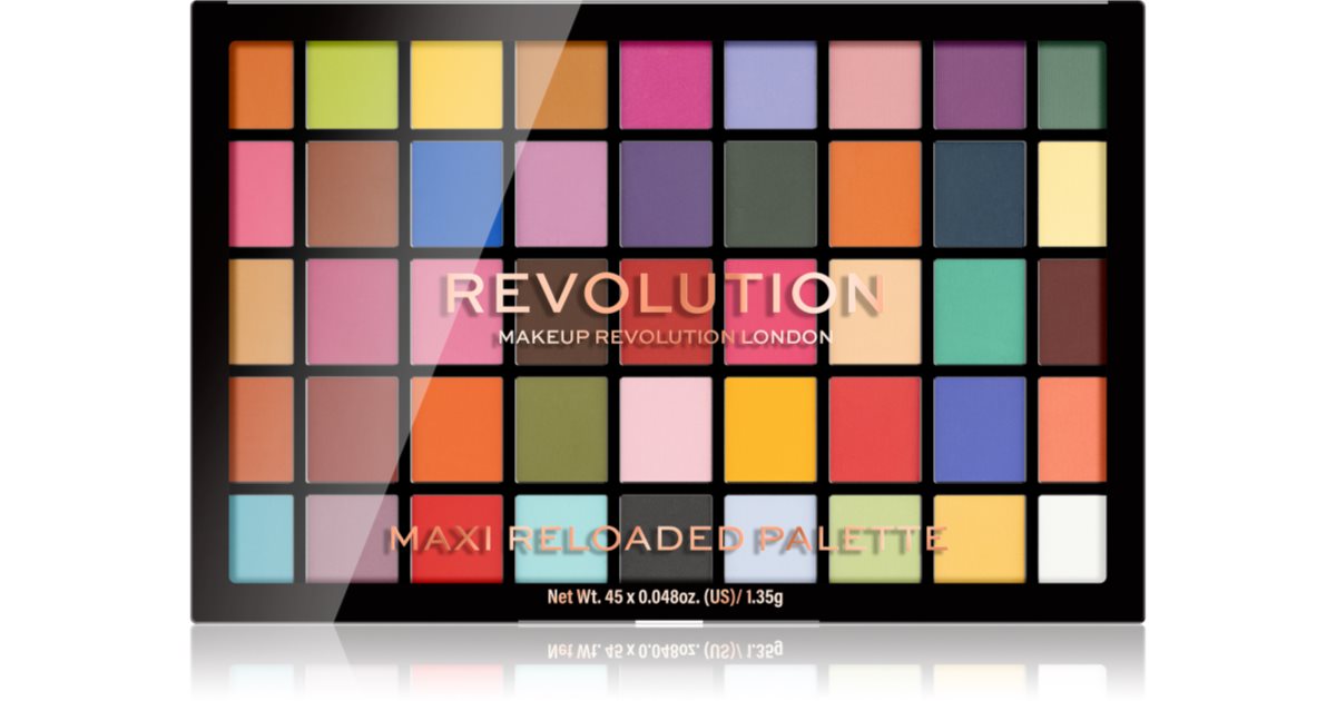 Makeup Revolution Maxi Reloaded Palette paleta de sombras de ojos en ...