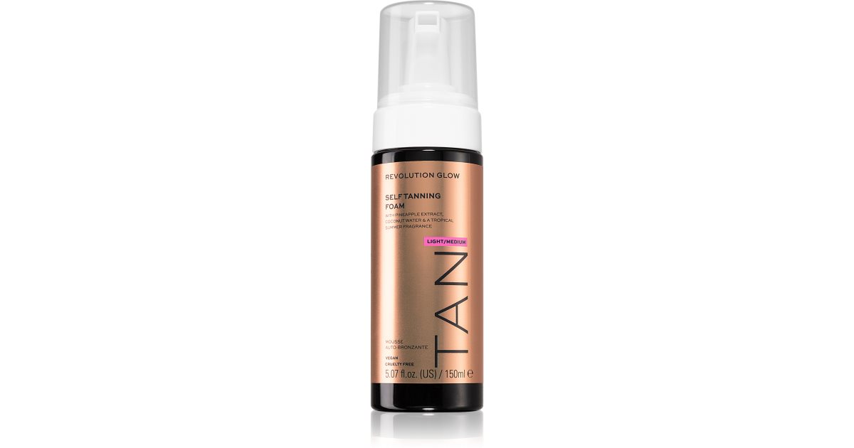 Makeup Revolution Glow Tan Self-Tanning Mousse | notino.co.uk