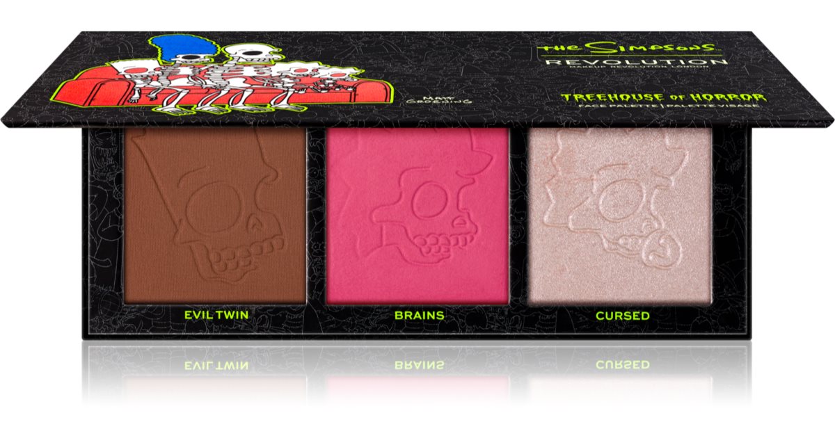 Makeup Revolution The Simpsons Treehouse Of Horror Spooktacular палитра ...