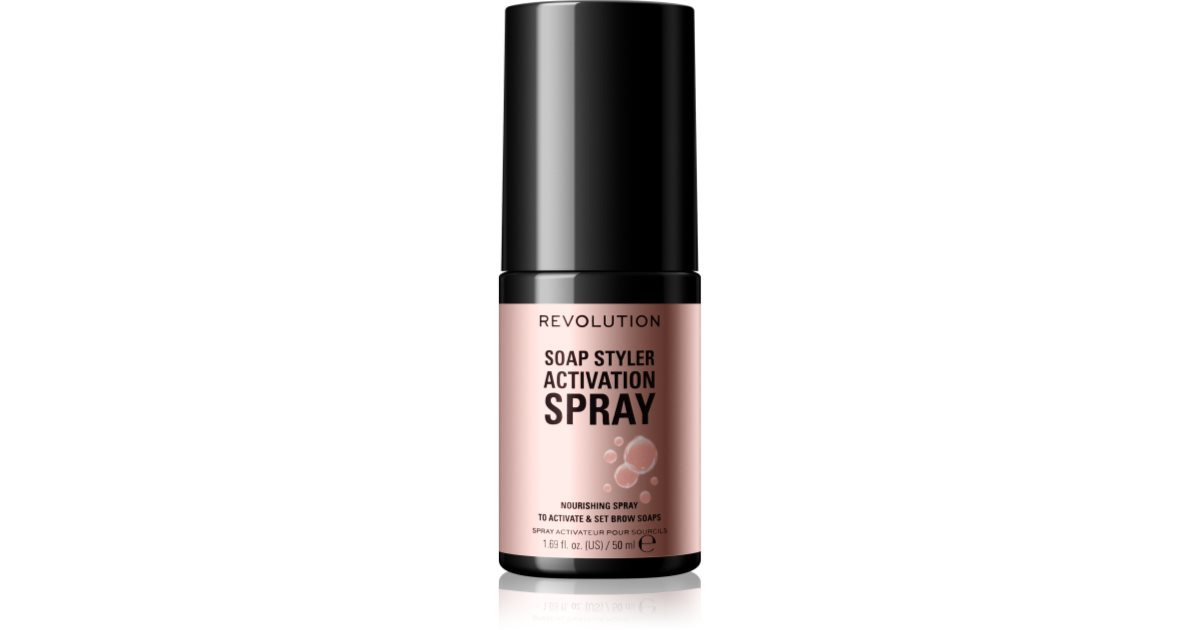 Makeup Revolution Soap Styler Activating Spray for eyebrows | notino.ie