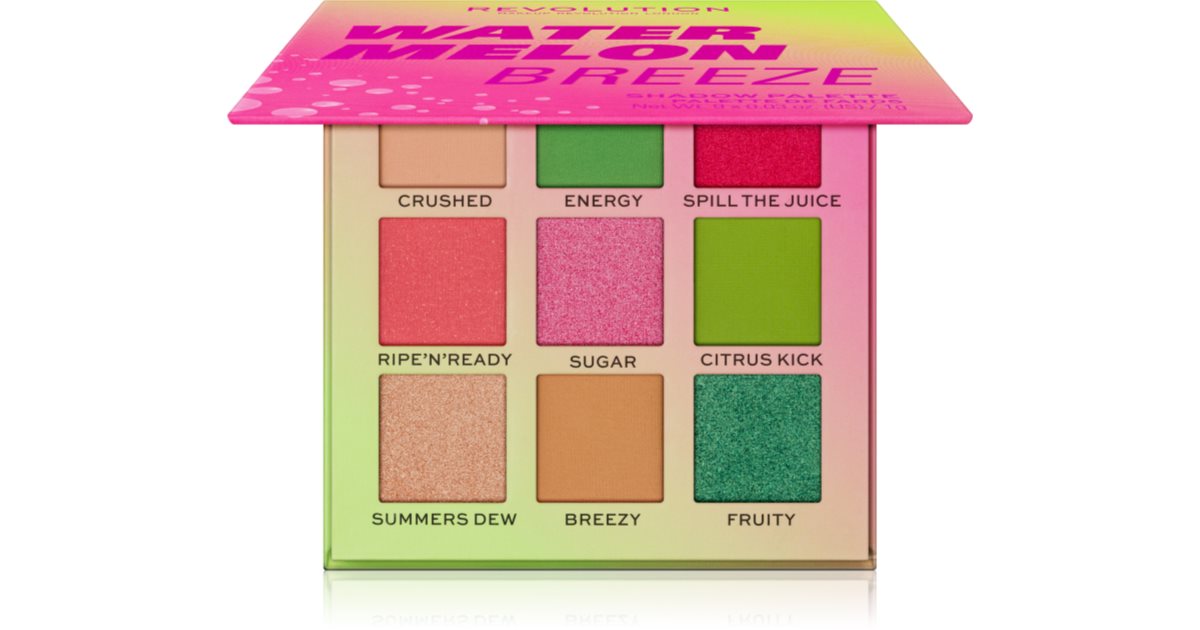 Makeup Revolution Hot Shot Watermelon eyeshadow palette | notino.co.uk