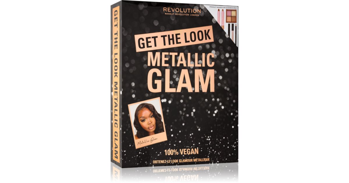 Revolution Get The Look Metallic Glam Geschenkset für den perfekten Look
