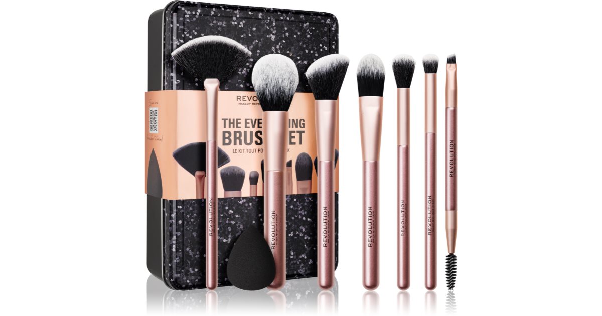 Makeup Revolution The Everything Brush Set brush set (gift set ...