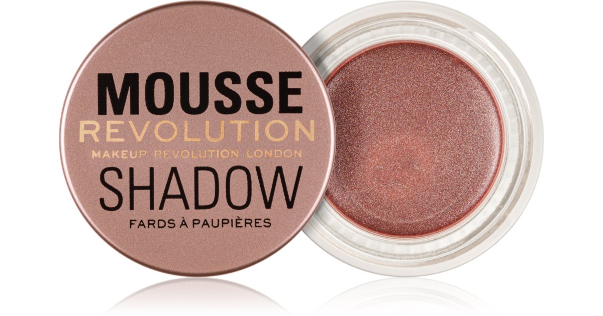 Makeup Revolution Mousse krémové očné tiene | notino.sk
