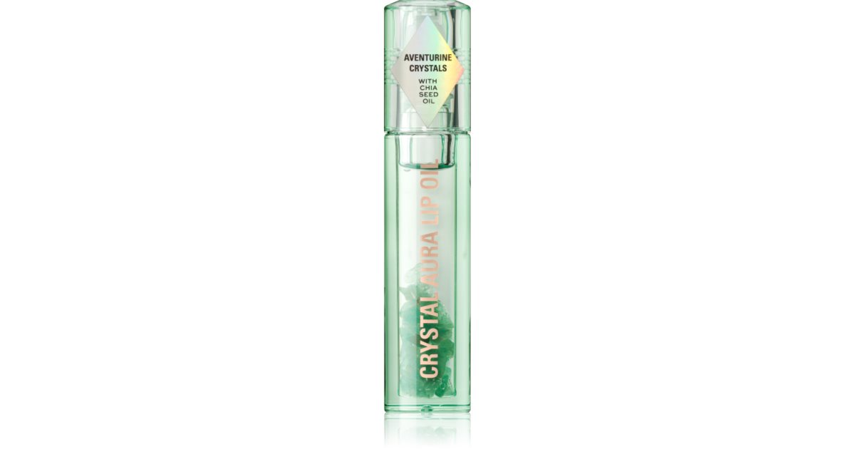 Makeup Revolution Crystal Aura lip oil with nourishing and moisturising ...