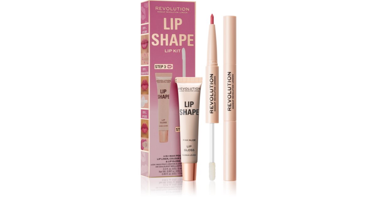 Makeup Revolution Lip Shape Kit Lippenset | NOTINO