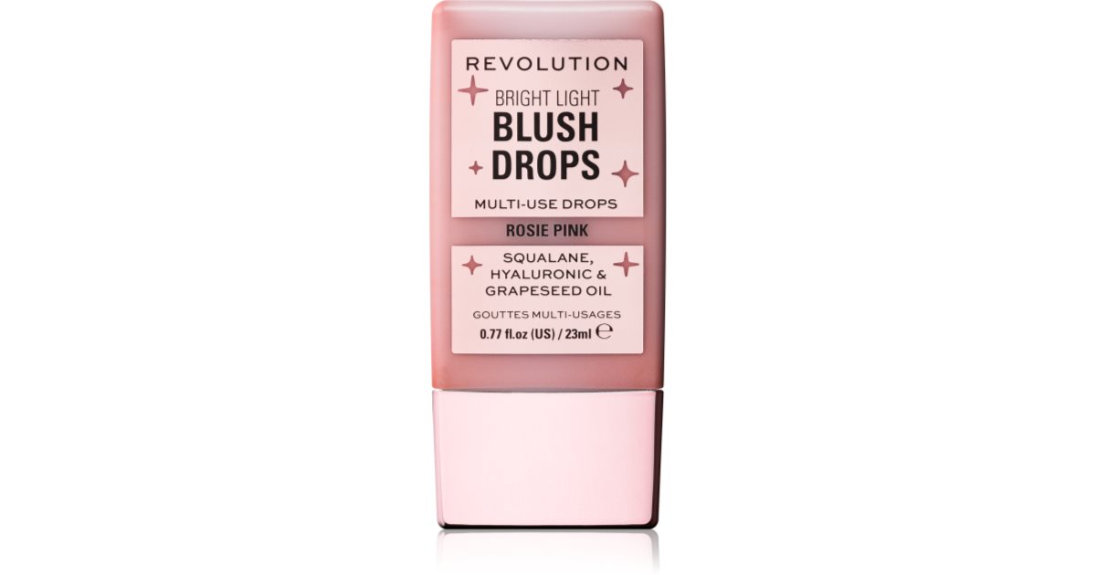 Makeup Revolution Bright Light Blush Drops róż w płynie