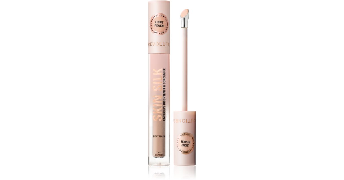 Makeup Revolution Skin Silk Under Eye Brightener & Concealer ...