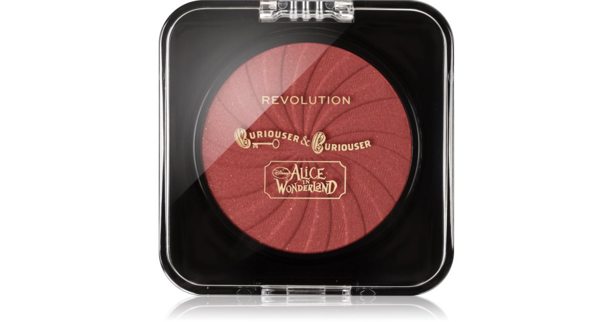 Makeup Revolution X Alice in Wonderland blush iluminador | notino.pt