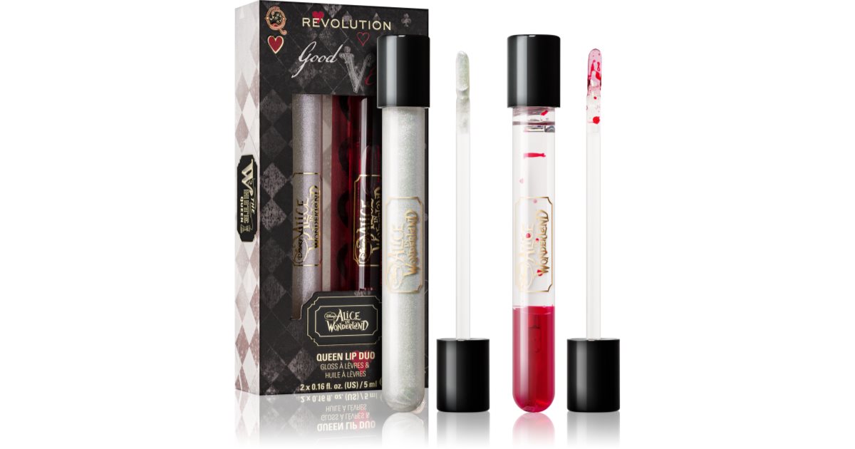 Makeup Revolution X Alice in Wonderland set for lips | notino.co.uk