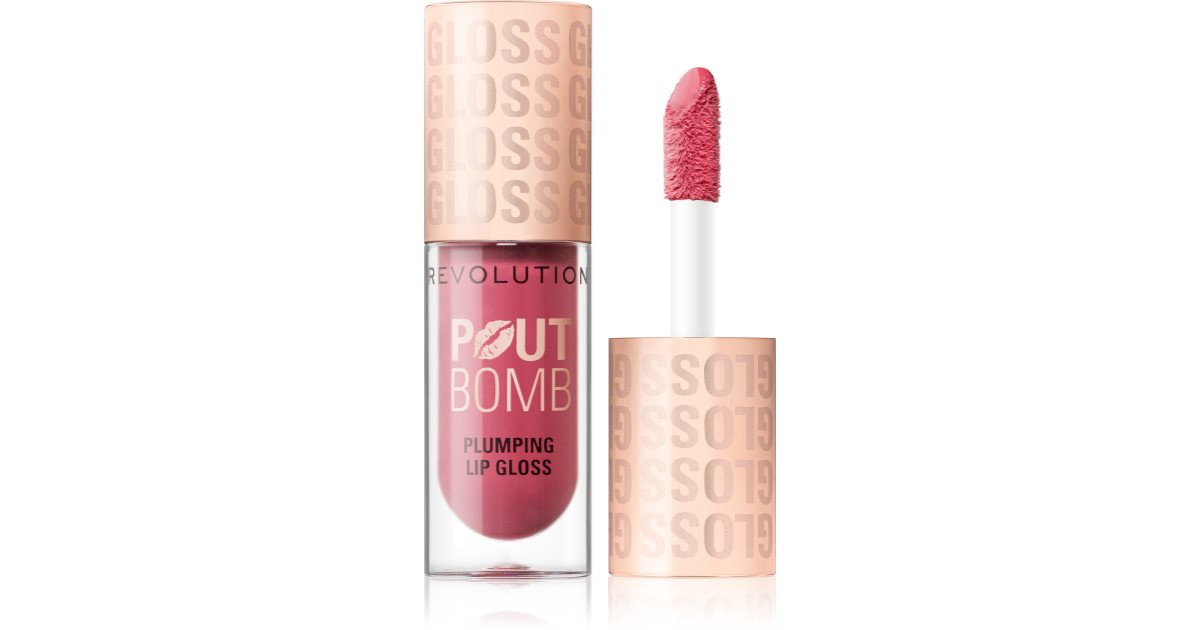 Makeup Revolution Pout Bomb Lip Gloss with magnifying effect | notino.ie
