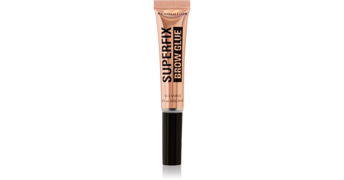 Makeup Revolution Superfix Brow Glue transparent setting gel for ...