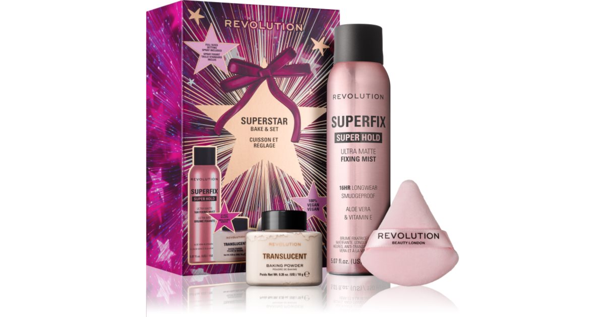 Revolution Makeup set Superstar Geschenkset für das Gesicht