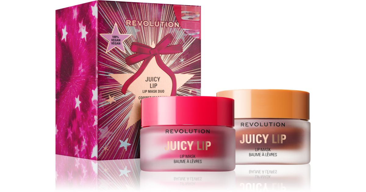 Revolution Makeup set Juicy Peptide Geschenkset für Lippen