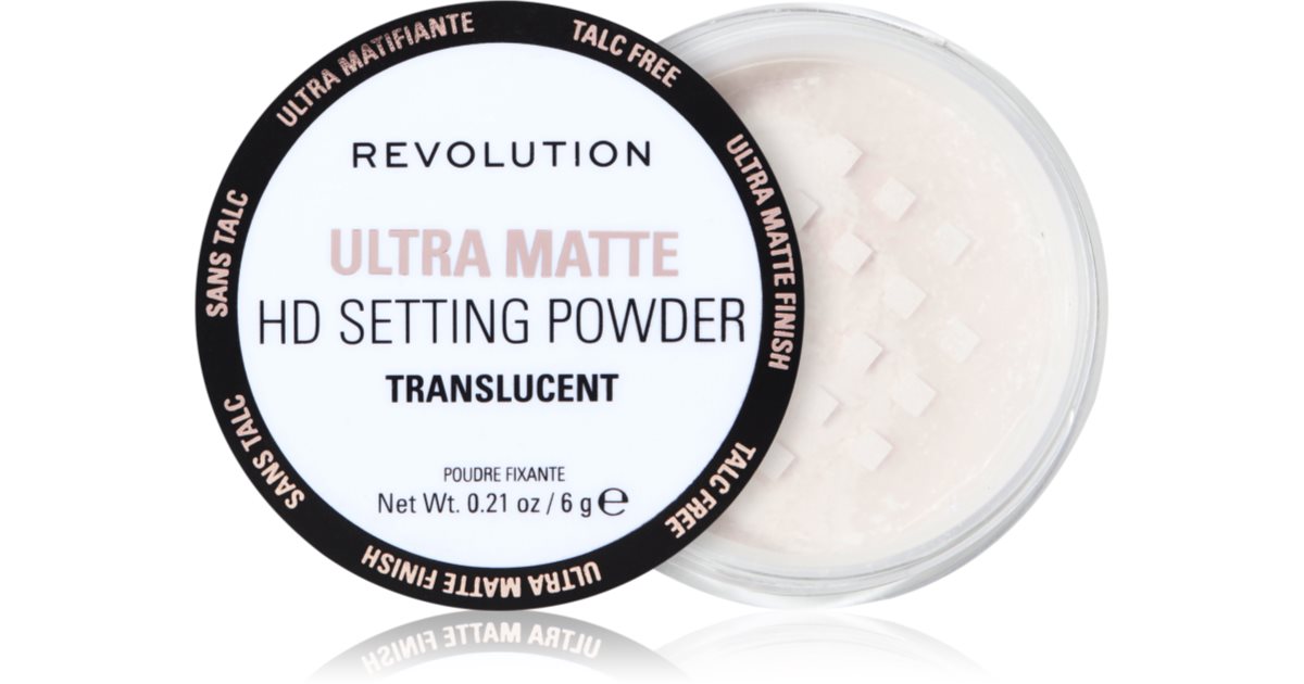 Makeup Revolution Ultra Velvet Loose Setting Powder mattierendes ...