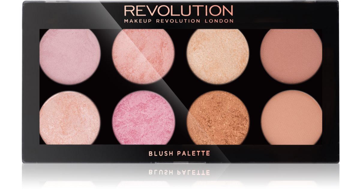 Makeup Revolution Golden Sugar 2 Rose Gold paleta róży opinie | notino.pl