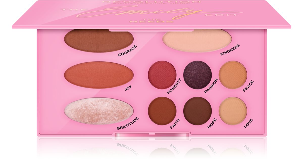 Makeup Revolution The Emily Edit The Needs Multifunctional Face Palette ...