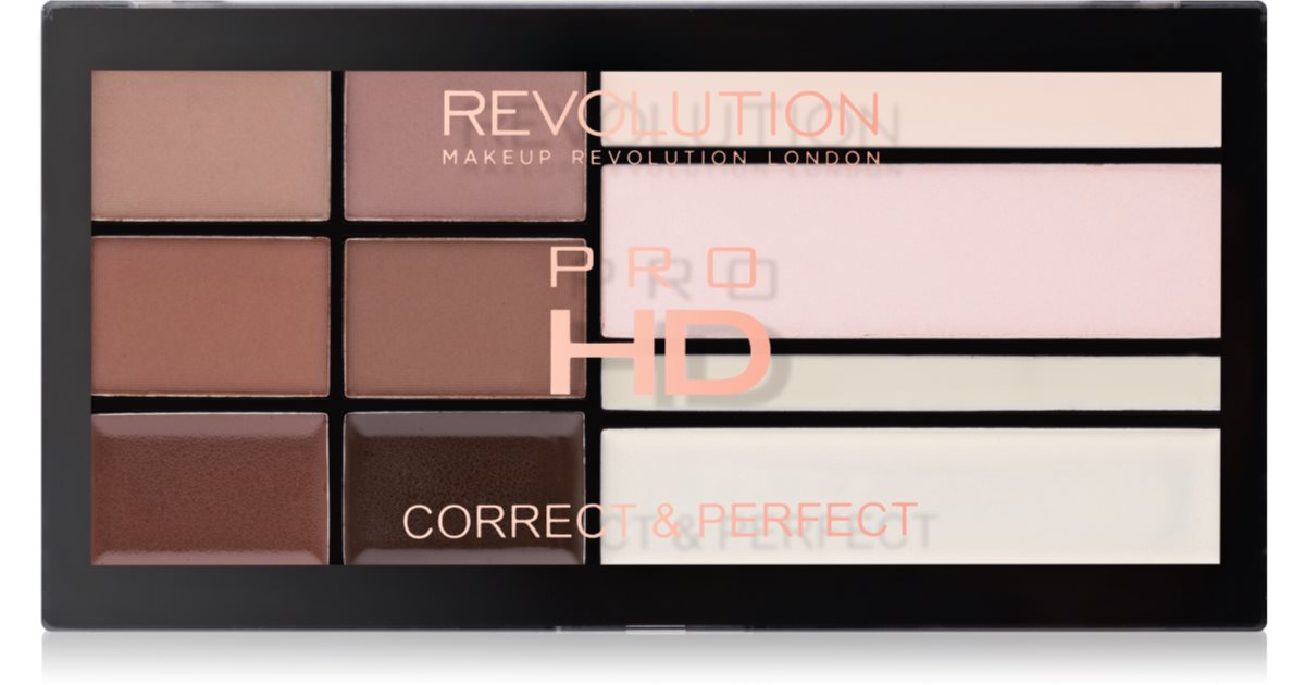 Makeup Revolution Pro HD Brows Palette For Eyebrows Make - Up | notino ...