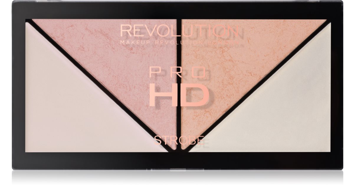 Makeup Revolution Pro HD Strobe Revolution paleta rozjasňovačov | notino.sk