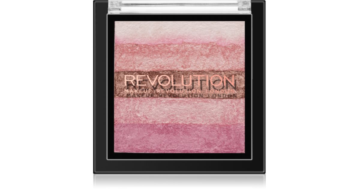 Makeup Revolution Shimmer Brick Bronzer und Highlighter 2 in 1
