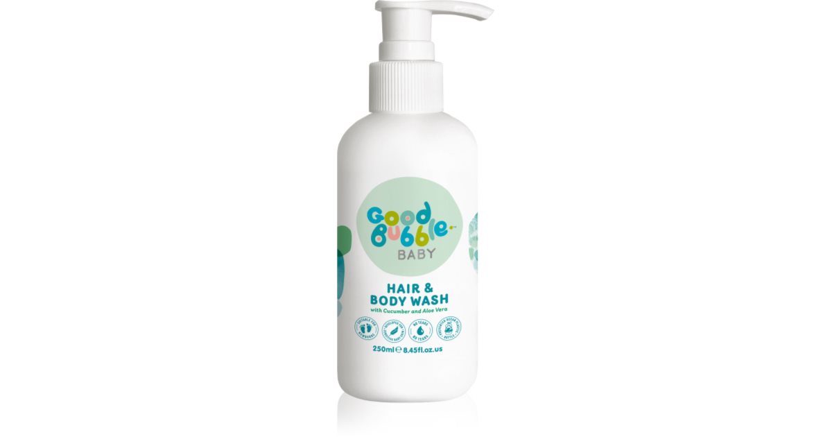 Good Bubble Baby Hair & Body Wash emulsión limpiadora y champú para ...