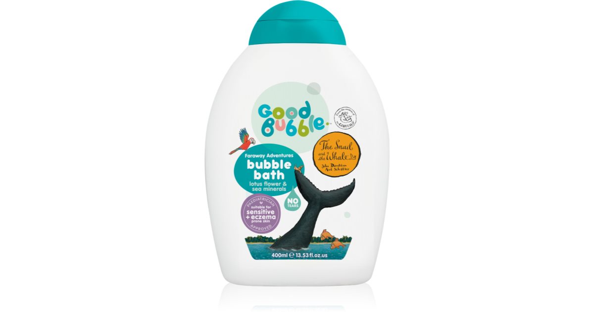 Good Bubble Snail & the Whale Bubble Bath Badschaum für empfindliche und ekzematöse Haut | notino.at