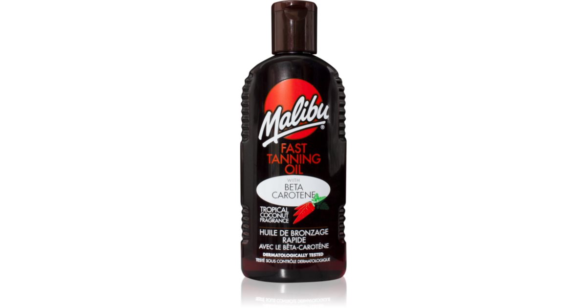 Malibu Fast Tanning Oil face & body tan accelerator | notino.co.uk