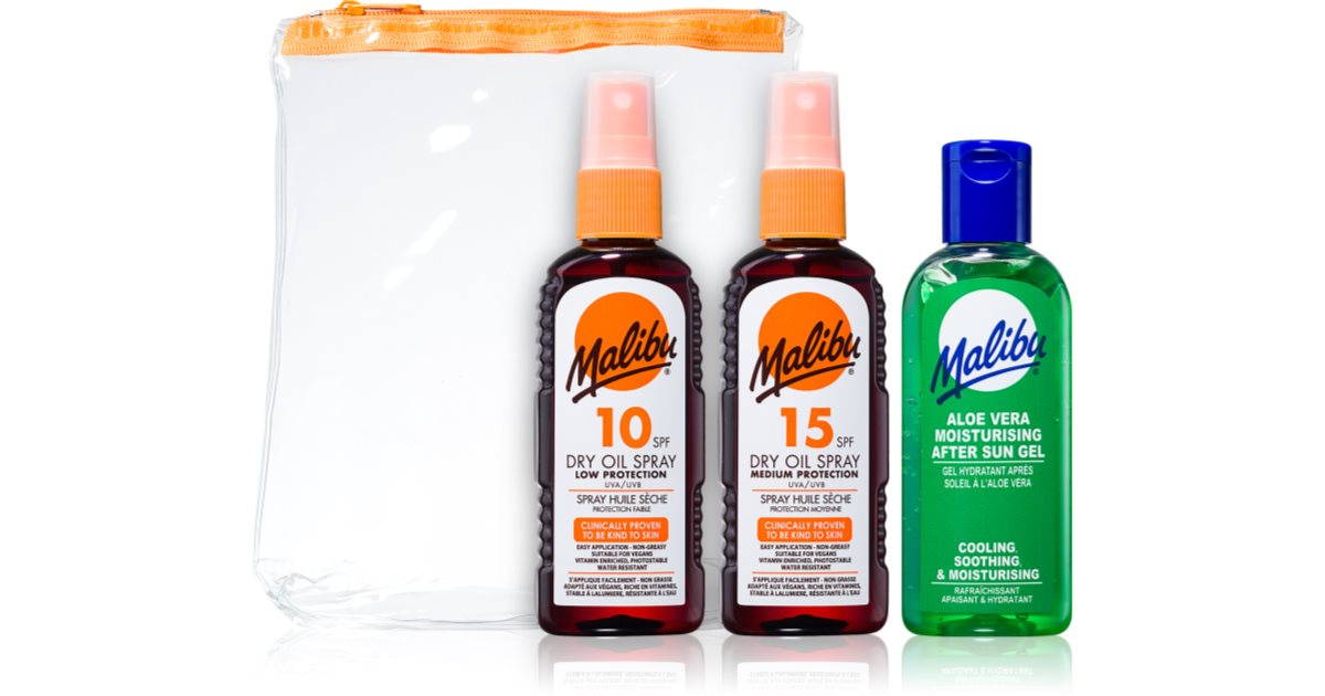 Malibu Travel Set gift set(for tanning) | notino.co.uk