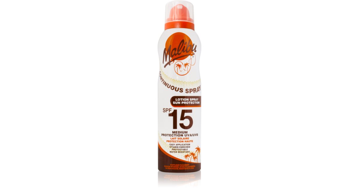 Malibu Continuous Spray protective spray SPF 15 | notino.co.uk