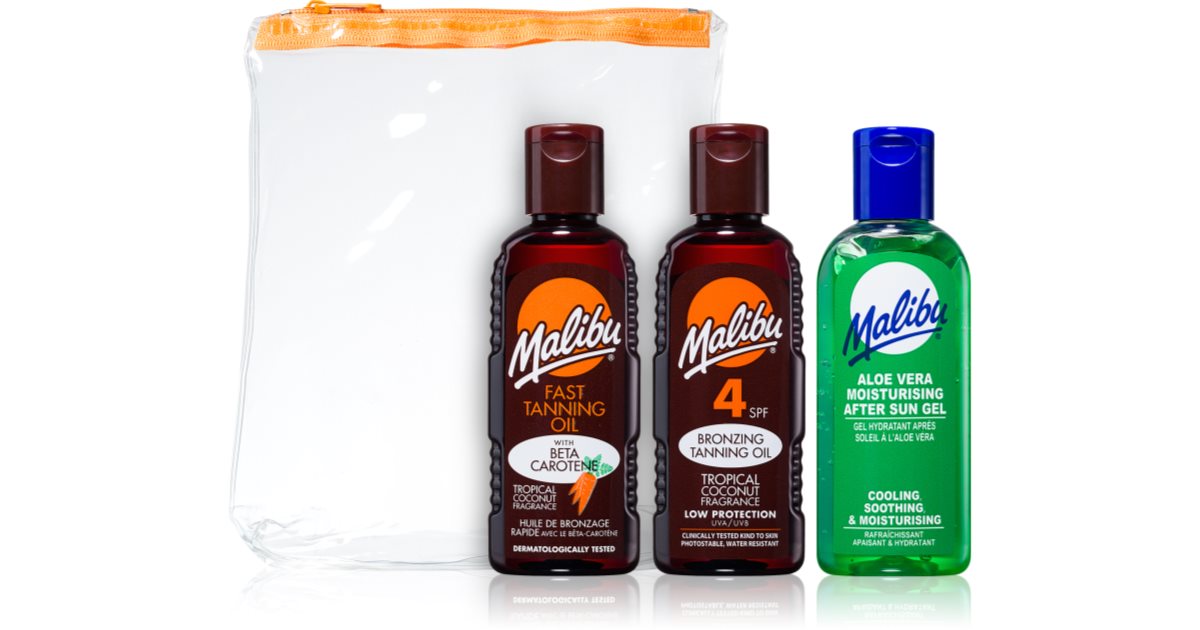 Malibu Travel Set gift set(for tanning) | notino.co.uk