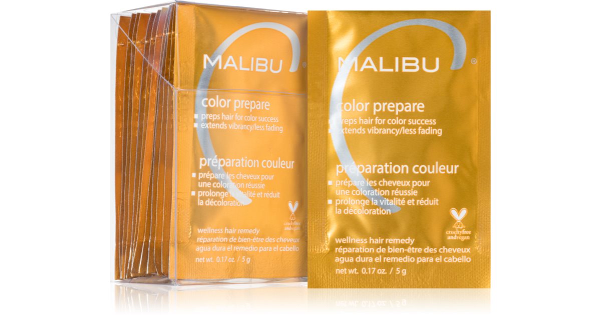 Malibu C Wellness Hair Remedy Color Prepare Hair Care before dyeing ...