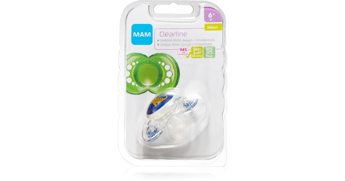 MAM Clearline 6m+ dummy | notino.co.uk