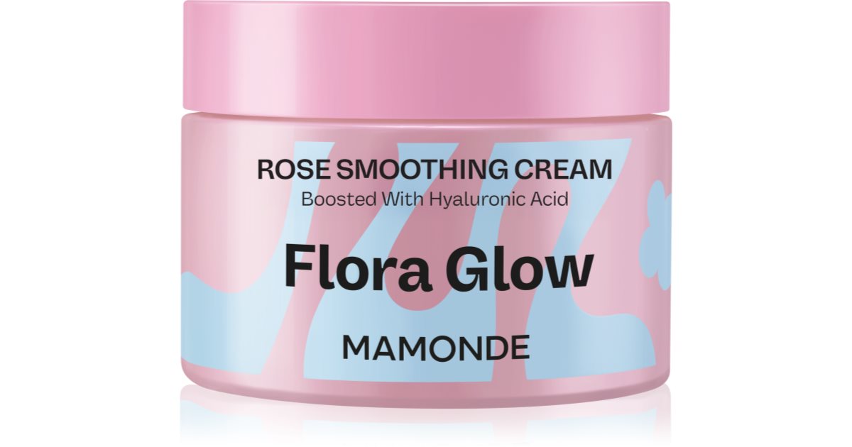 MAMONDE Flora Glow Rose Smoothing Cream Intensive Smoothing Cream with ...